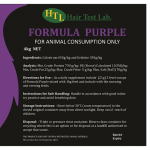 Formula Purple – Hair Testing Laboratory